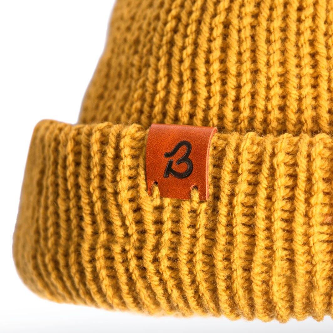 Merino Wool Beanie Hat - School Bus Yellow– BaileysBespoke